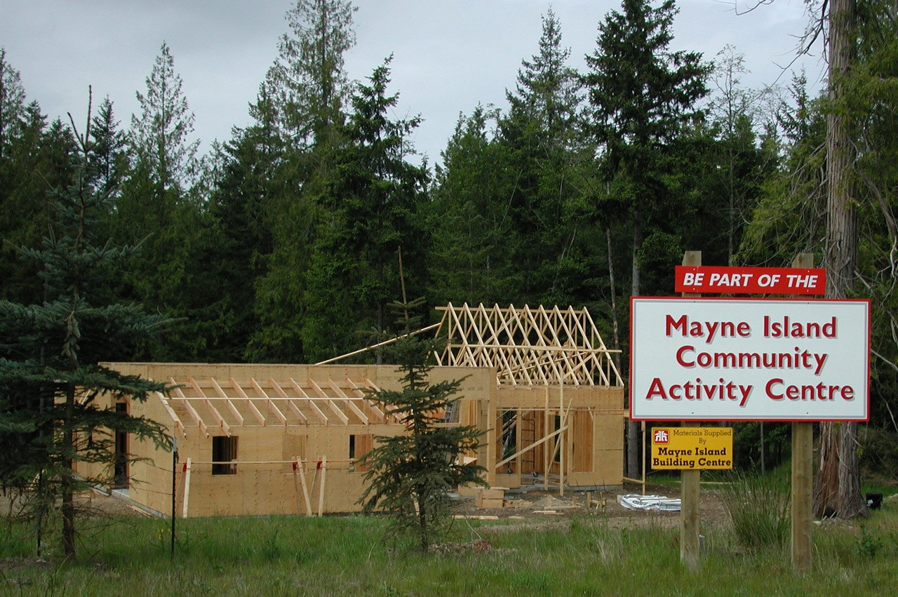 History – Mayne Island Community Centre